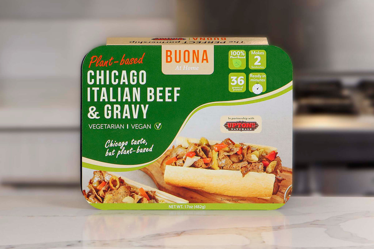 Buona Plant-Based Italian Beefless – Buona Beef Buona Plant-Based Italian Beefless – Buona Beef